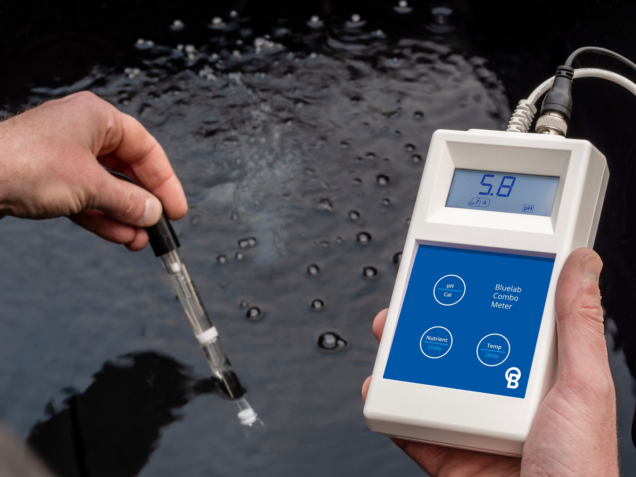 Bluelab Combo Meter | pH & EC Meter for Hydroponics | Bluelab – Bluelab ...